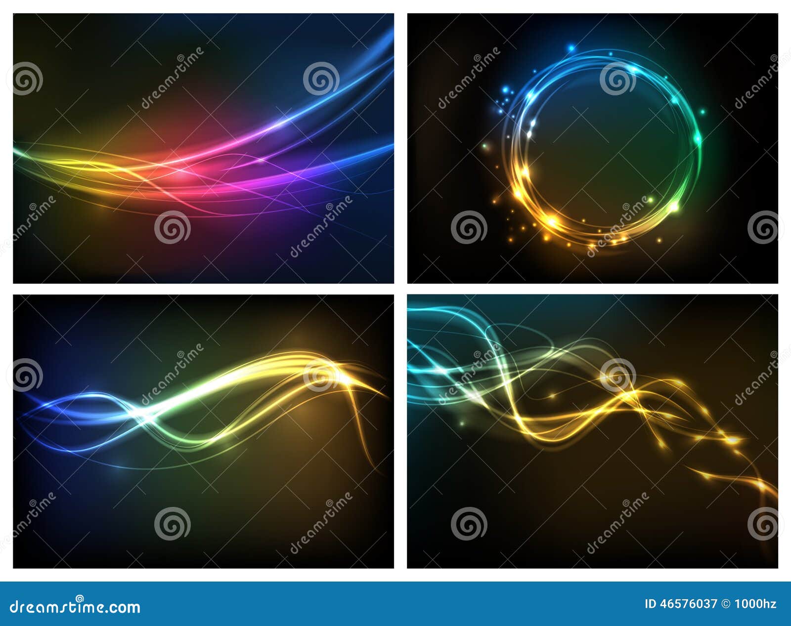 Abstract Lighting Background Stock Vector - Illustration of effect ...