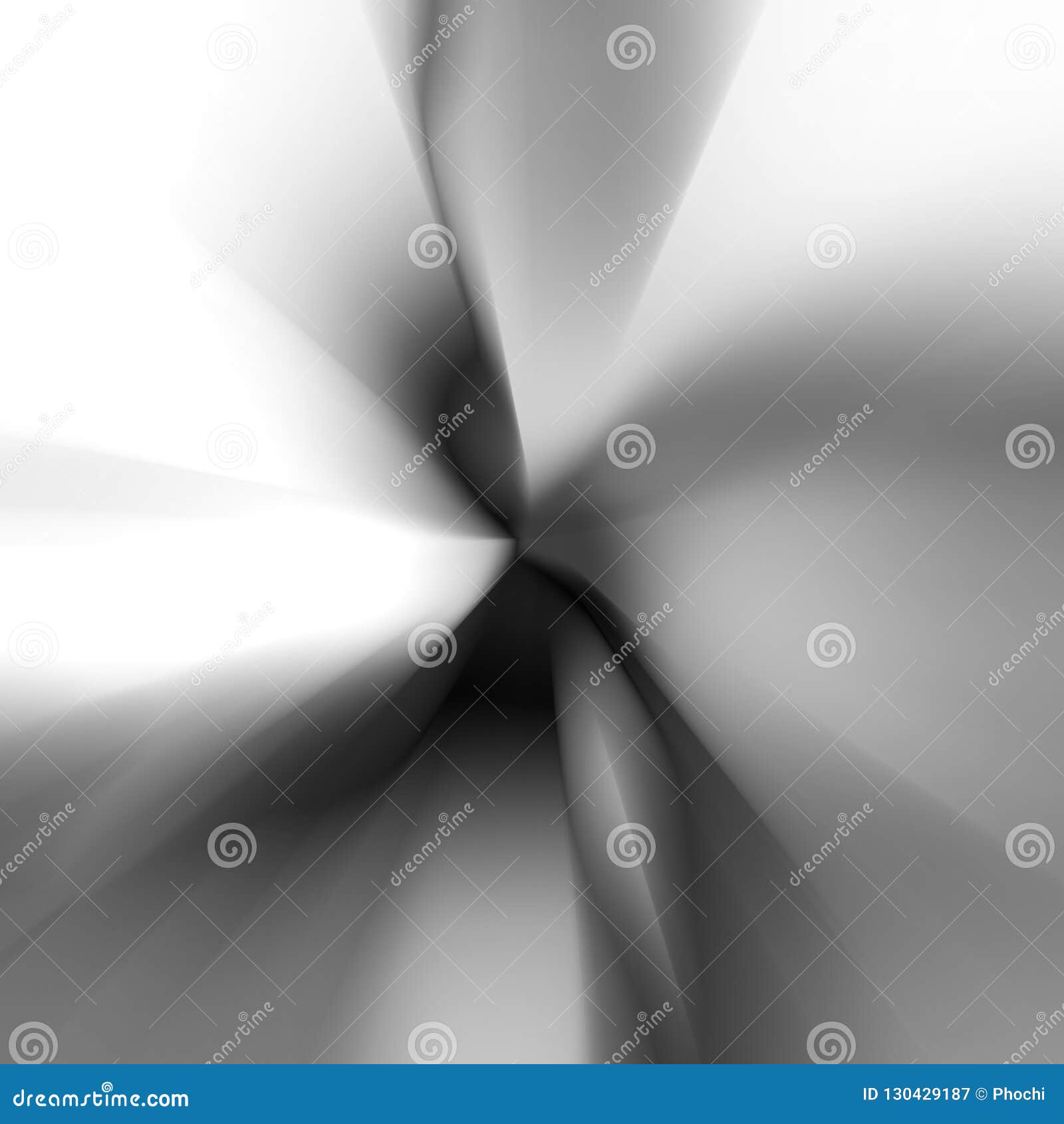Abstract Lighting Black and White Motion Blurred Stock Illustration ...