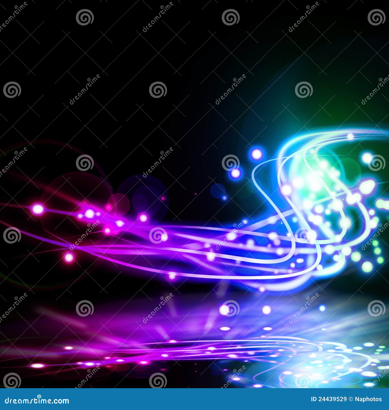 Abstract lighting effect stock illustration. Illustration of elegant ...