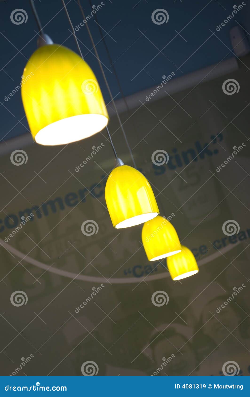 Abstract lighting fixture stock image. Image of buildings - 4081319