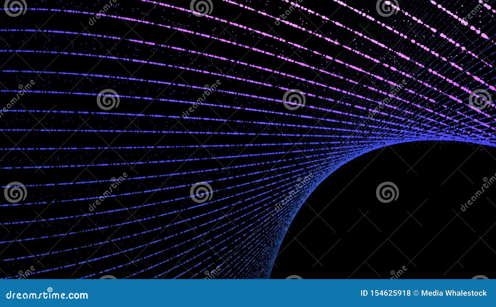 Abstract Lighting Moving Color Line. Animation Stock Illustration ...