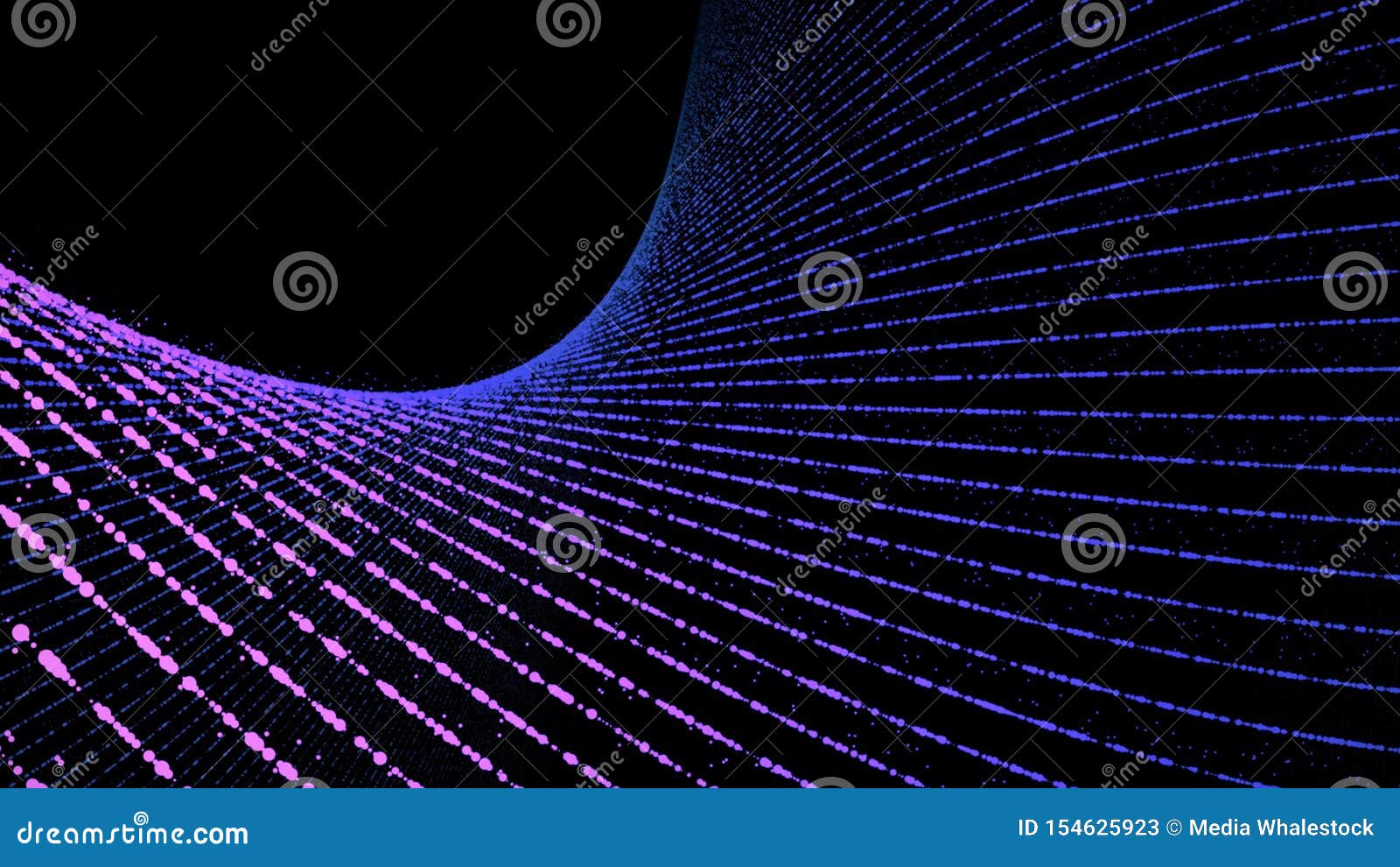 Abstract Lighting Moving Color Line. Animation Stock Illustration ...