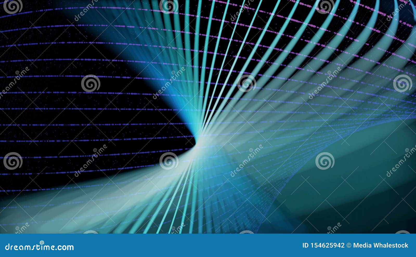 Abstract Lighting Moving Color Line. Animation Stock Illustration ...