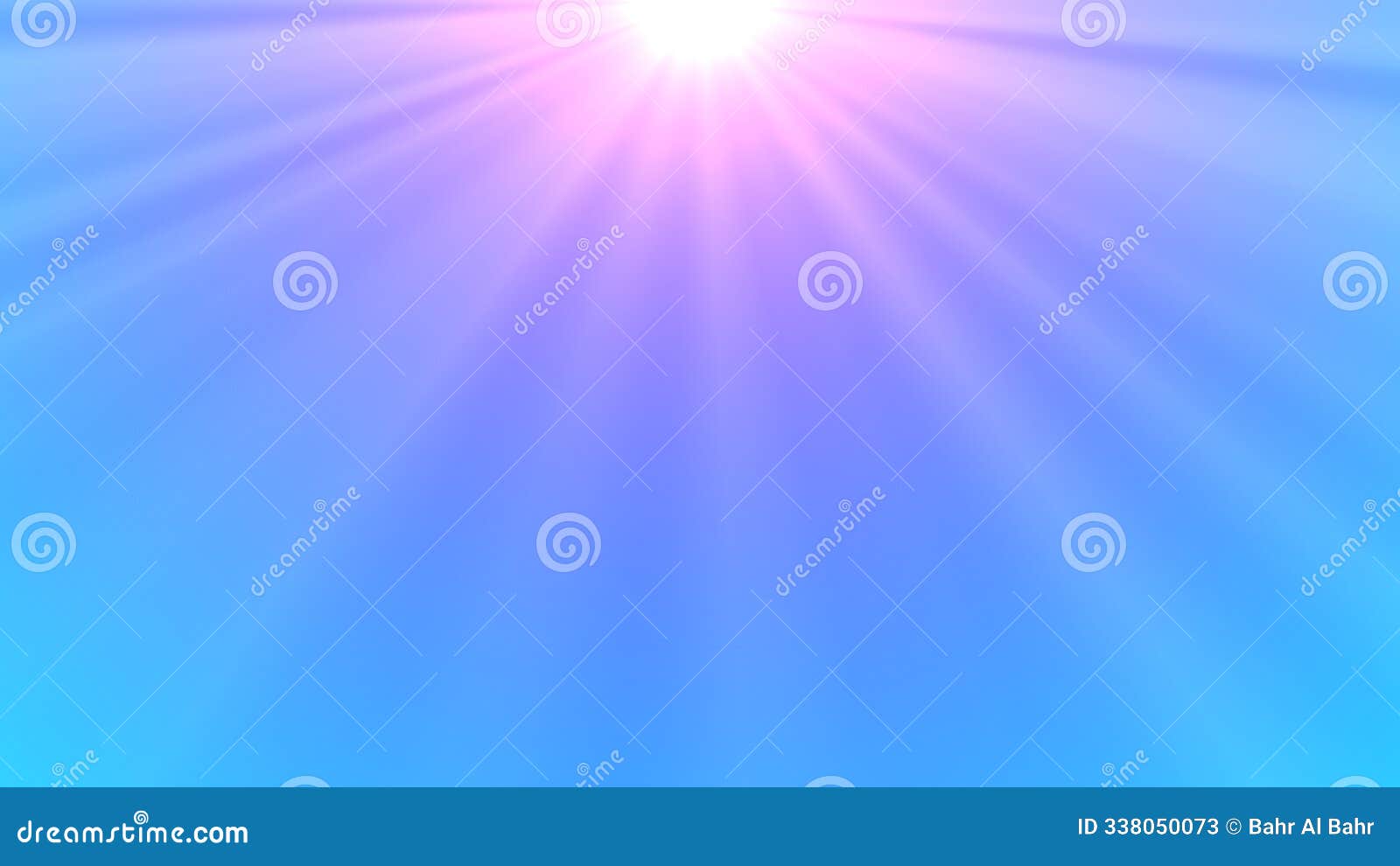 Abstract Lighting Sky Background With Sunlight Rays Effects Purple And ...