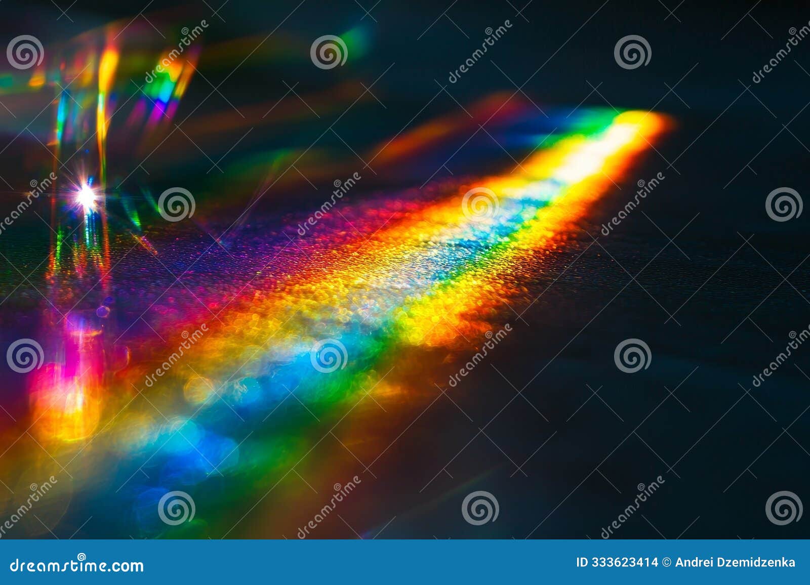 Abstract Lighting with Sunlight Reflections Behind a Transparent Party ...