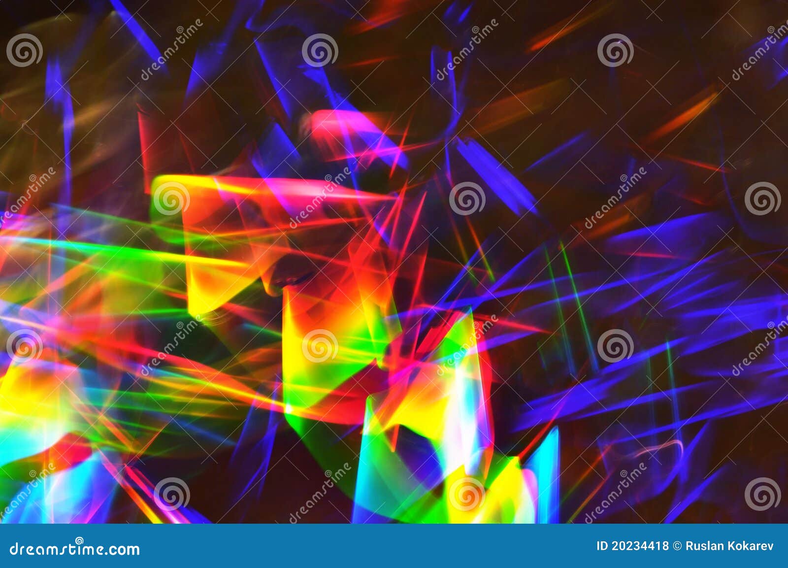 Abstract lighting trace. stock photo. Image of spectrum - 20234418