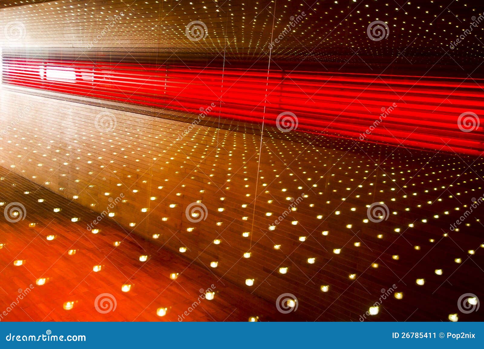 Abstract Lighting Wood Walkway Stock Image - Image of columns, inside ...