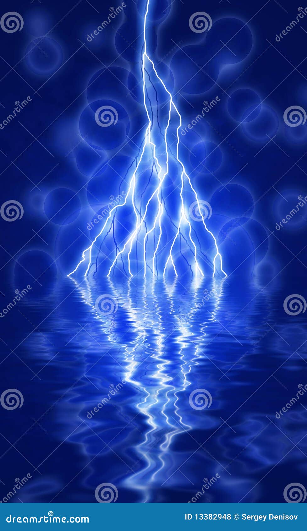 Abstract lightning stock illustration. Illustration of flash - 13382948