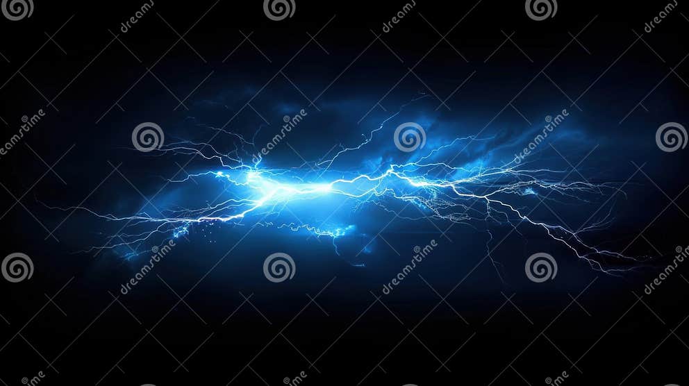 Abstract Lightning Background for Screensaver Stock Illustration ...