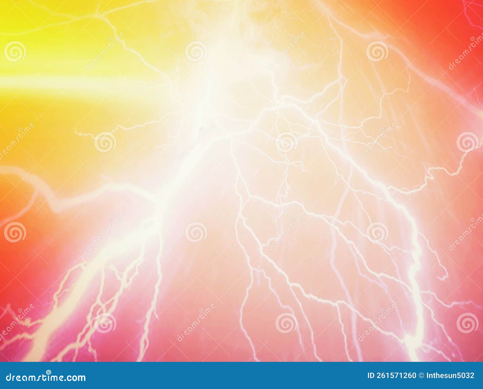 Abstract Lightning Bolt Lighting Up the Darkness in a Storm Concept ...