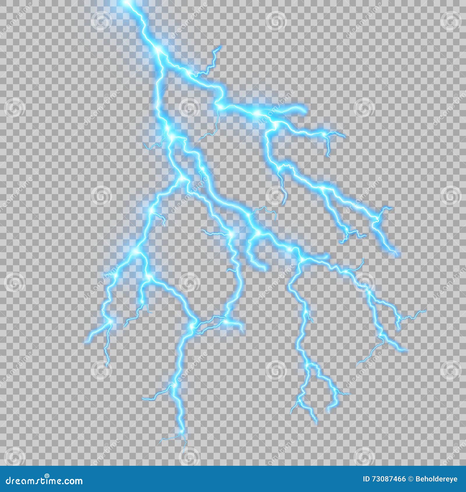 Abstract Lightning Storm Background. EPS 10 Stock Vector - Illustration ...