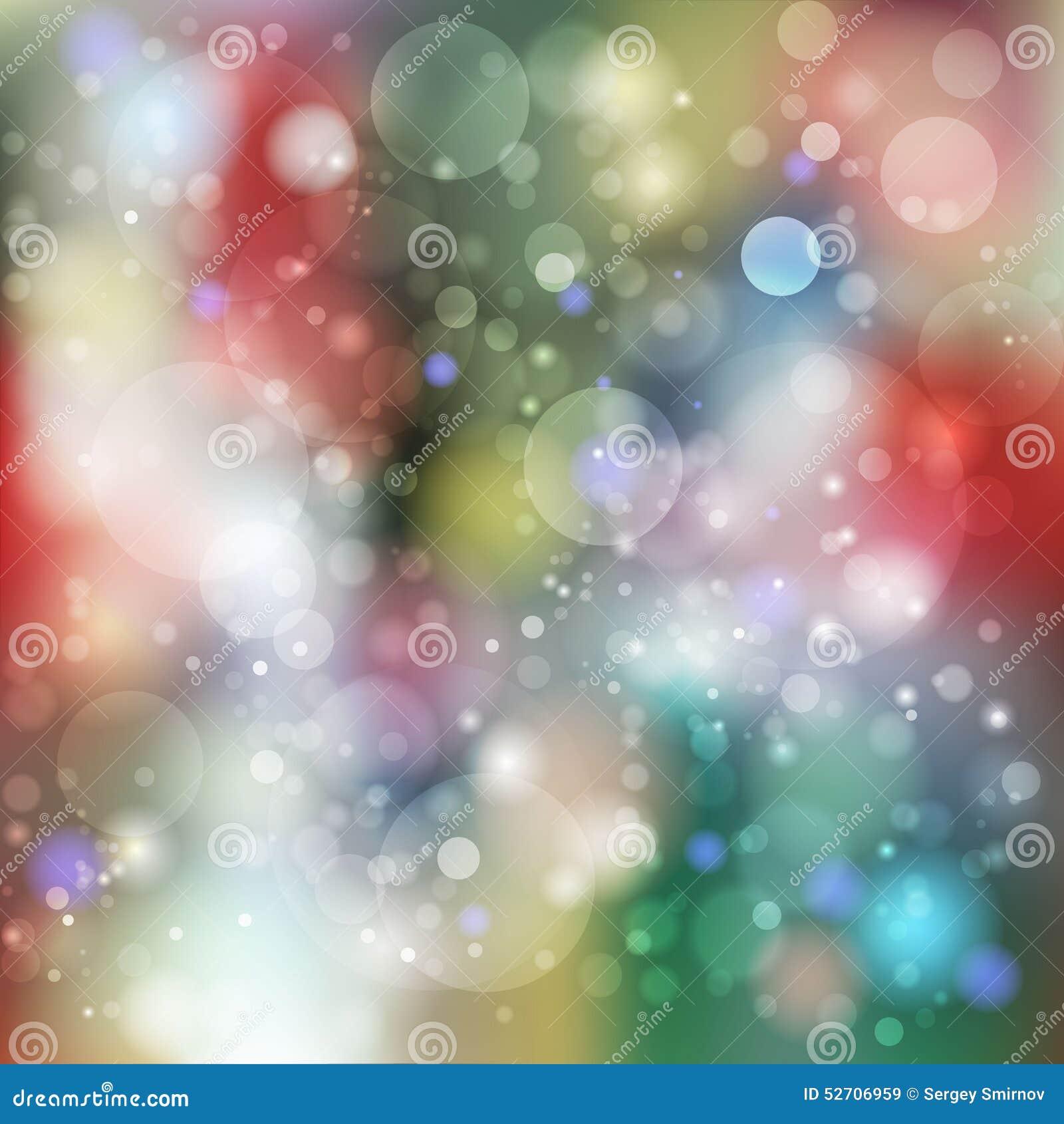 Abstract Lights Background stock illustration. Illustration of green ...