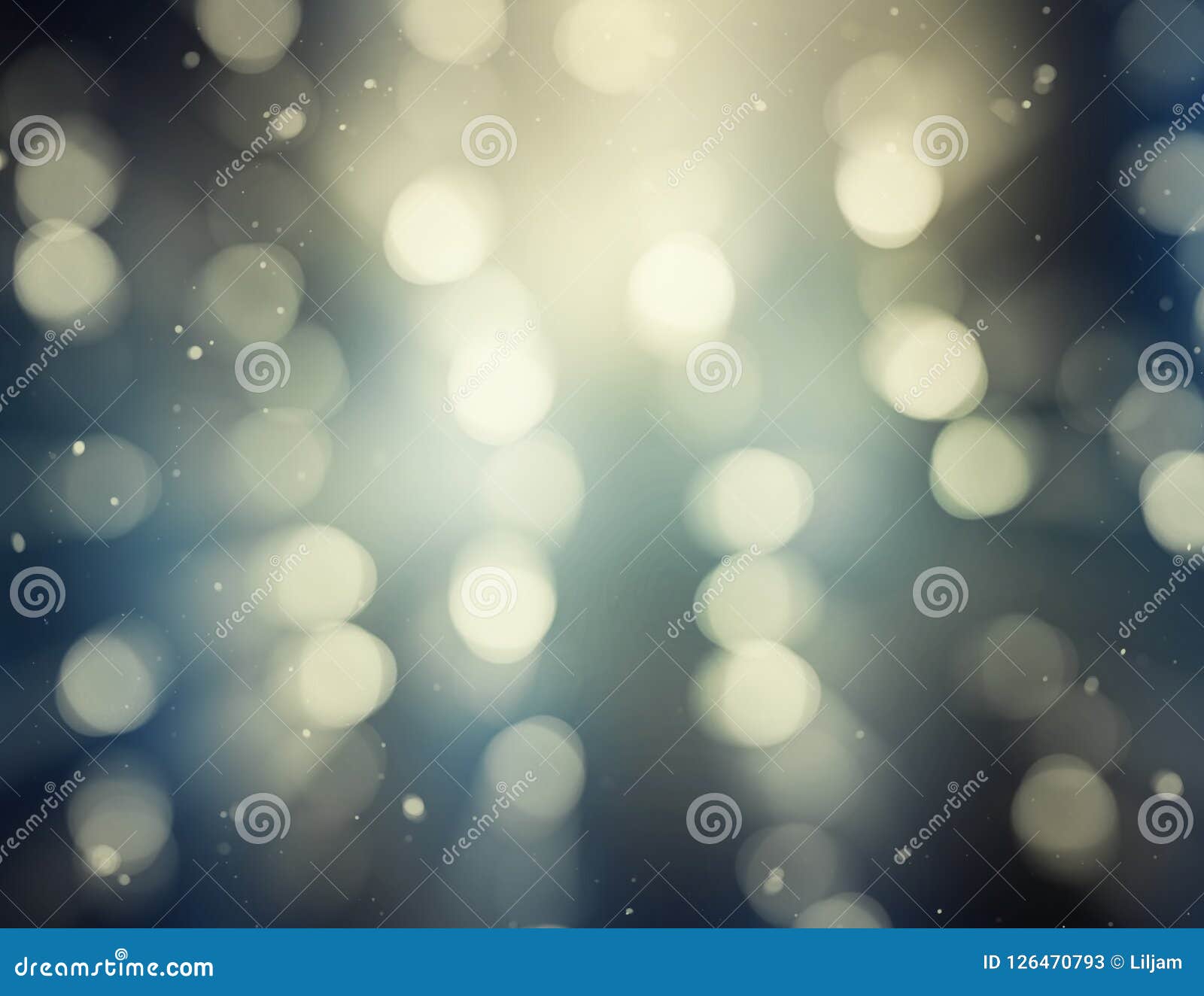 Abstract Lights Bokeh, Backdrop Stock Illustration - Illustration of ...