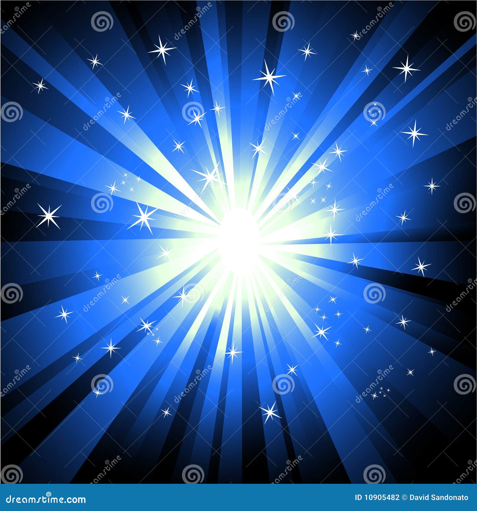 Abstract Lights Explosion Background Stock Vector - Illustration of ...