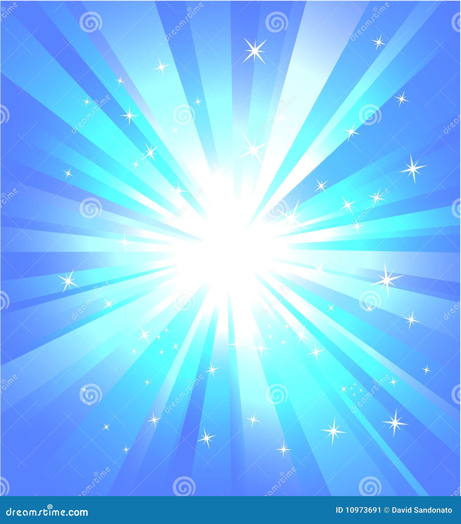 Abstract Lights Explosion Background Stock Illustration - Illustration ...