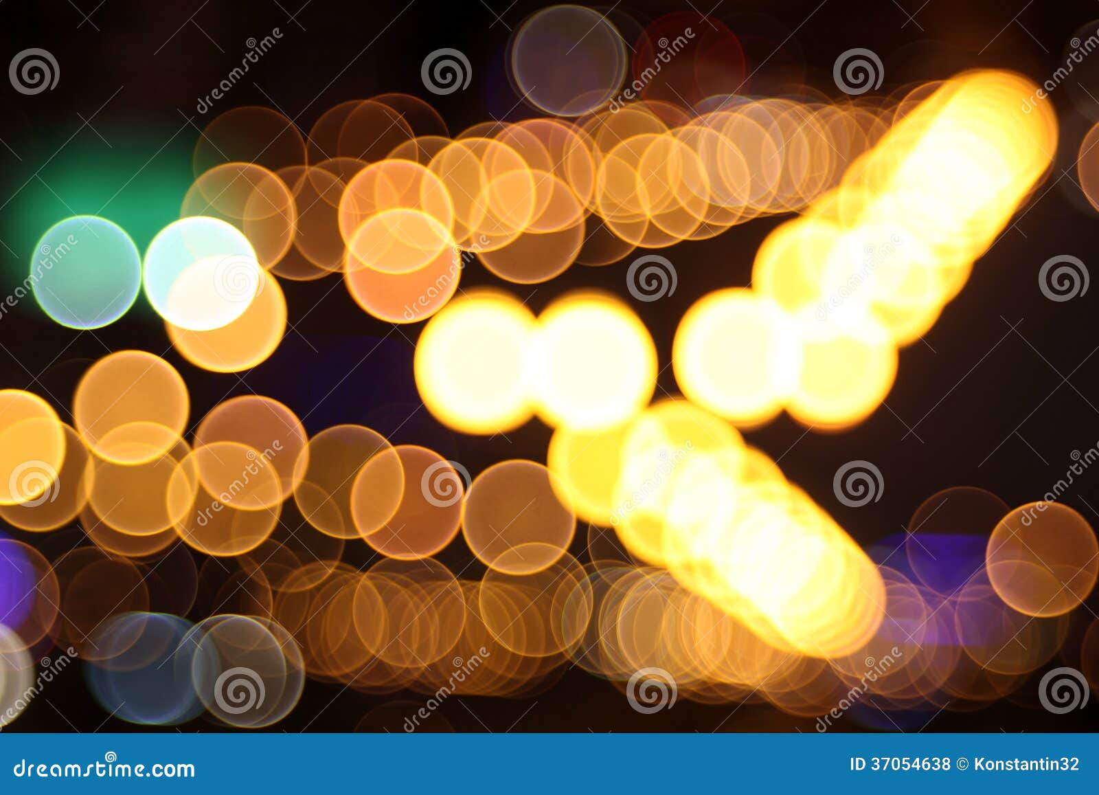 Abstract Lights, Flash Night City Stock Photo - Image of night, glow ...