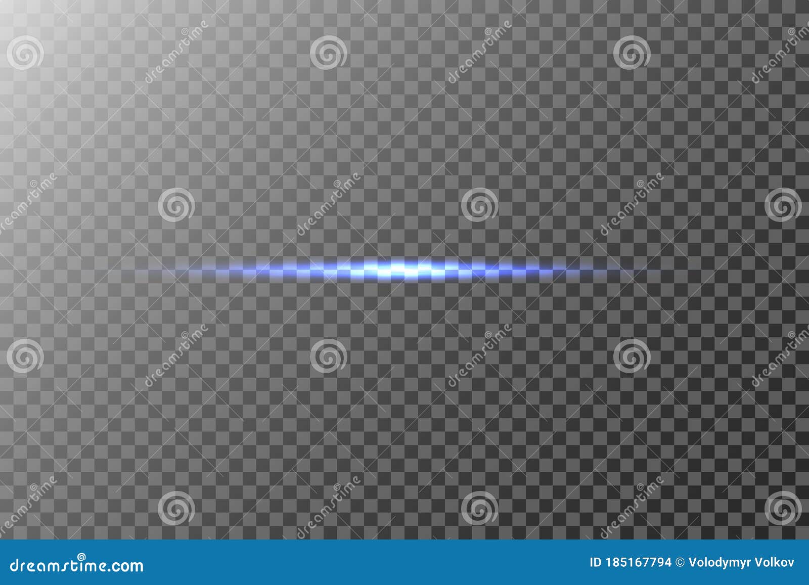 Abstract Lights Lines on Transparent Background Vector Illustration ...