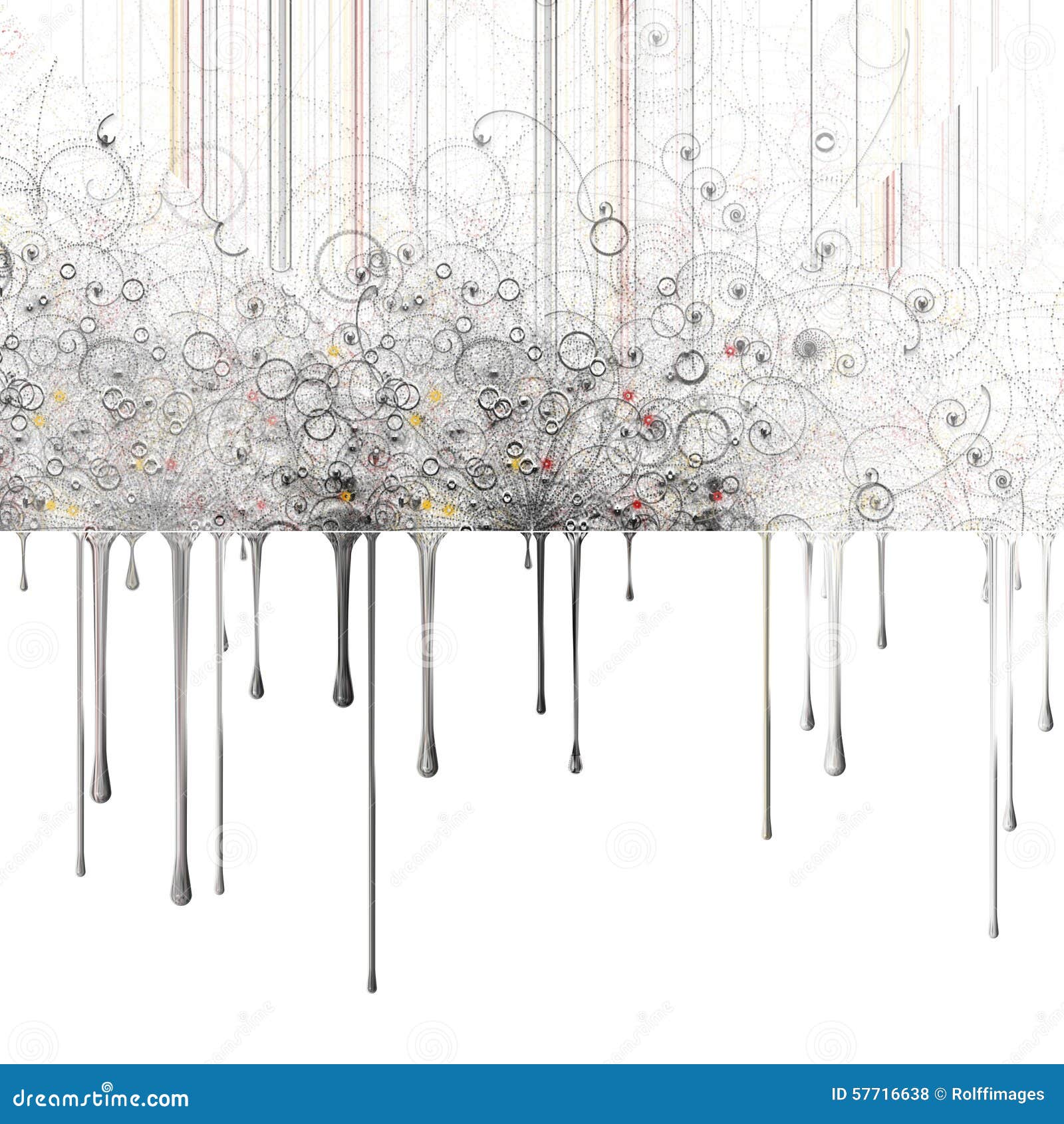 Abstract Like Atomic Particles Stock Illustration - Illustration of ...