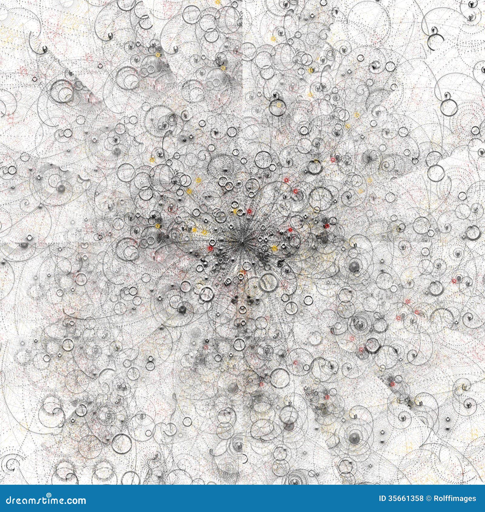Abstract Like Atomic Particles Stock Illustration - Illustration of ...