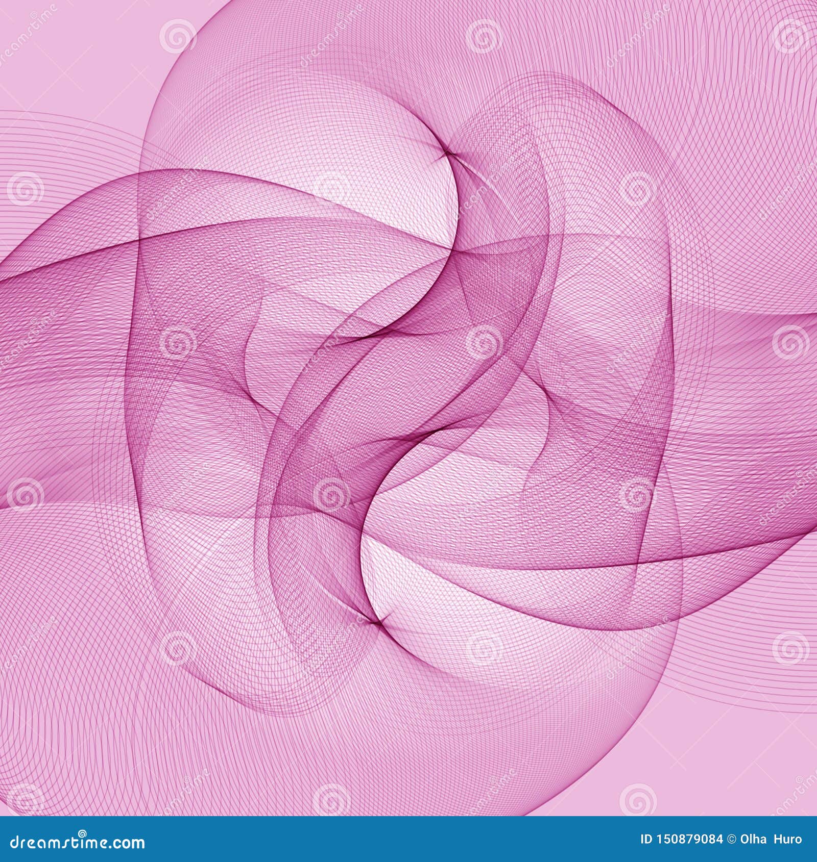 Abstract Lilac Background. Wave Design. Eps10 Vector Stock Vector ...