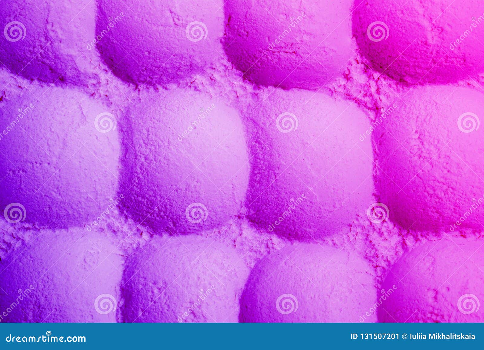 Abstract Lilac and Blue Gradient Background Made of Hemispheres Stock ...