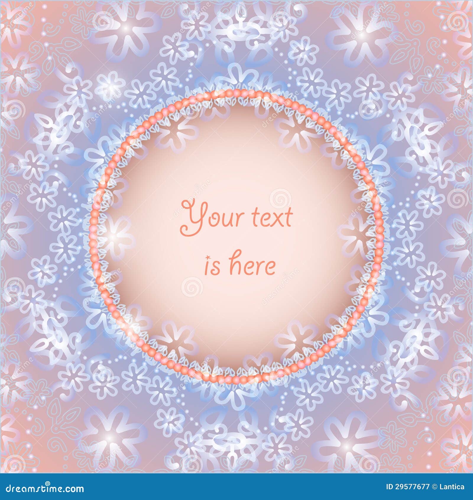 Abstract lilac rose frame stock vector. Illustration of decor - 29577677