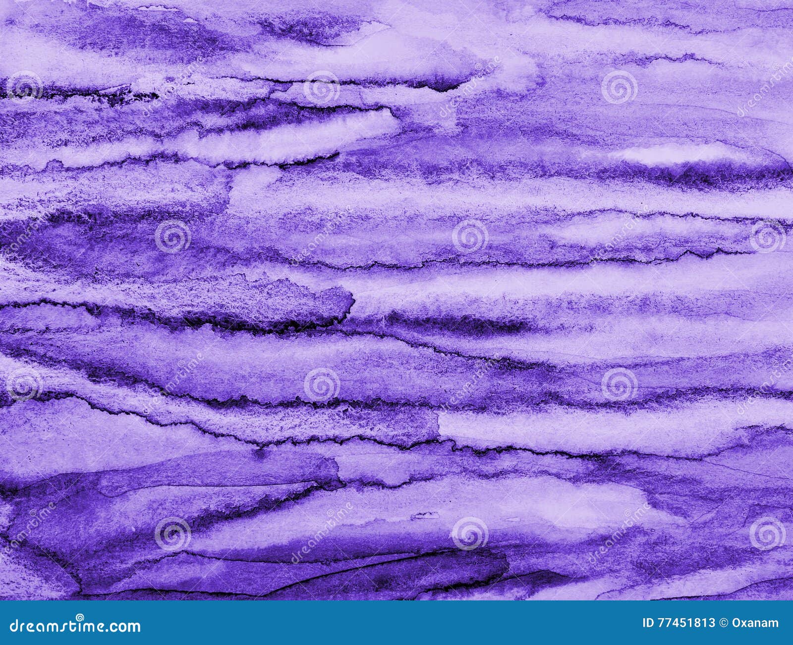 Abstract Lilac Watercolor on Paper Texture As Background Stock Image ...