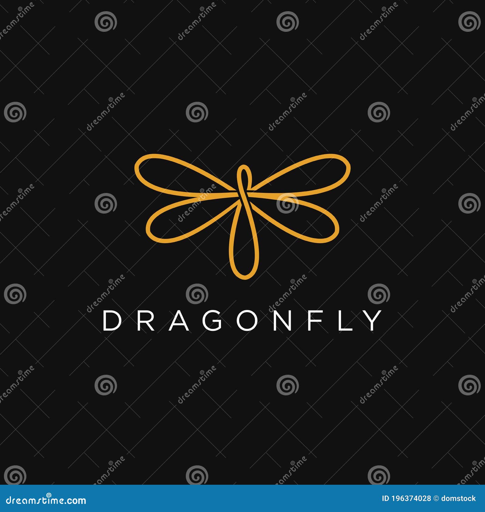 Dragonfly Logo And Icon Design Stock Photo | CartoonDealer.com #116323044