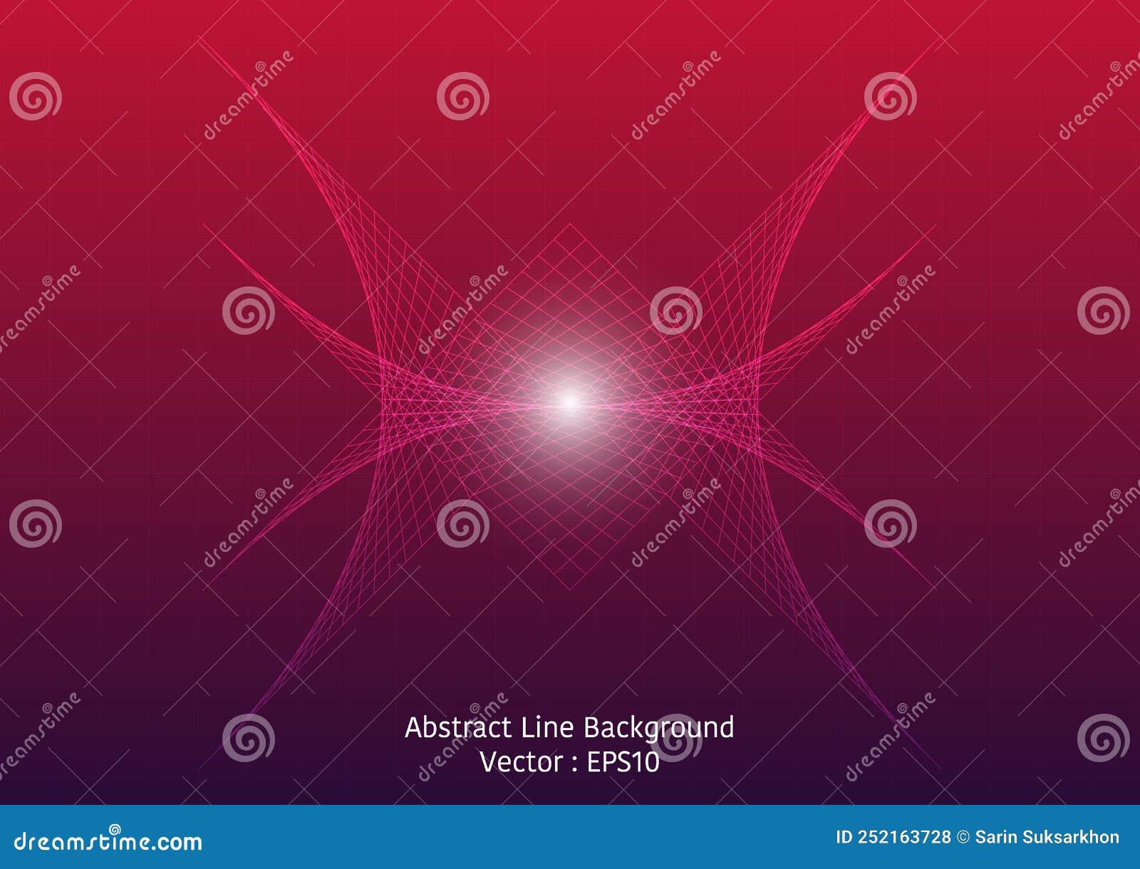 Abstract Line Background, Group of Blending Lines in Abstract Geometric ...