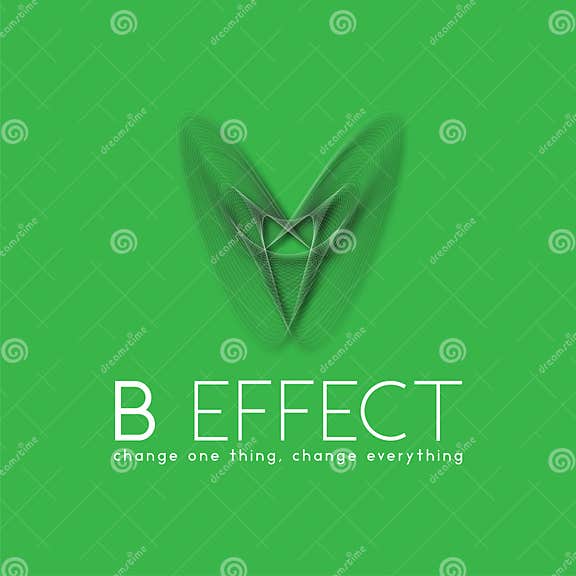 Abstract Line Butterfly Effect Logo Icon Vector Element. Butterfly Logo ...