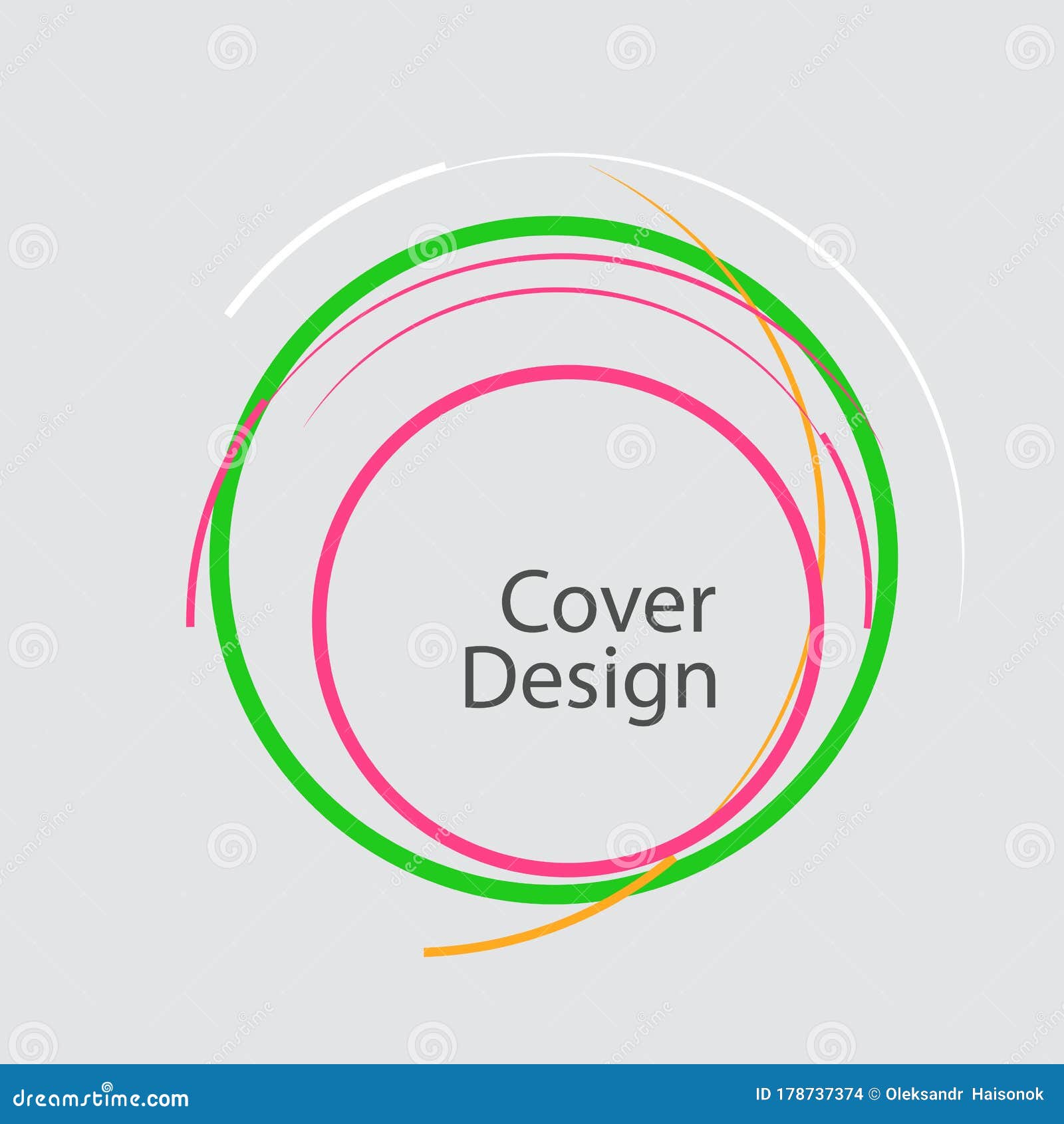 Abstract Line Circle Vector Design Stock Vector - Illustration of line ...