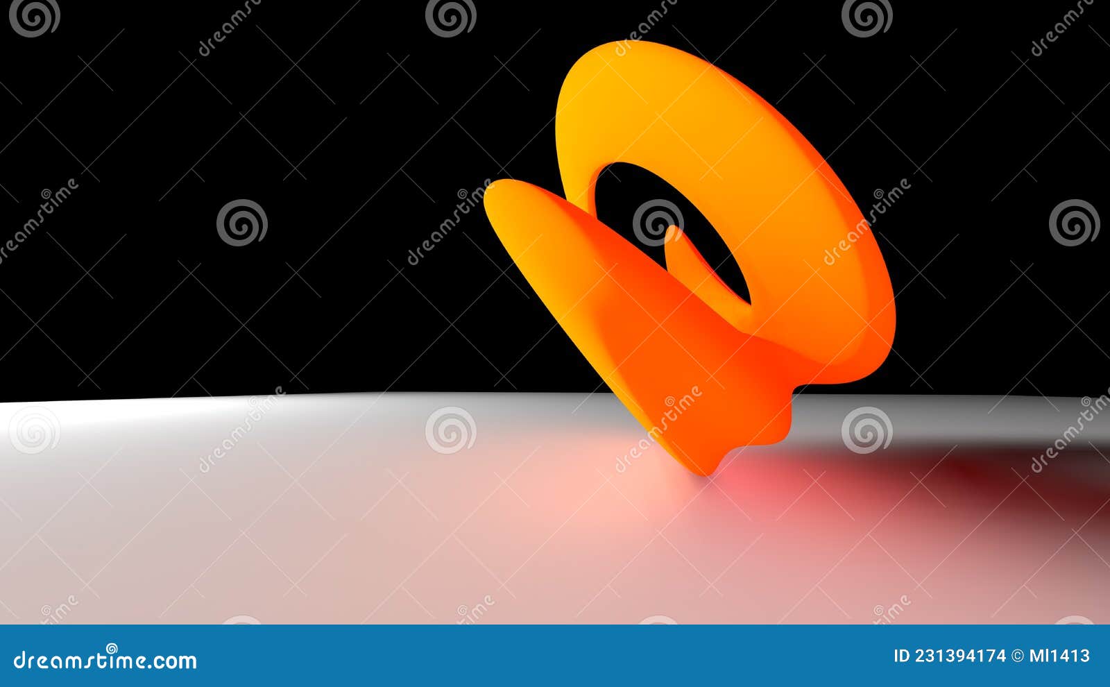 Abstract line 3d shape stock illustration. Illustration of texture ...