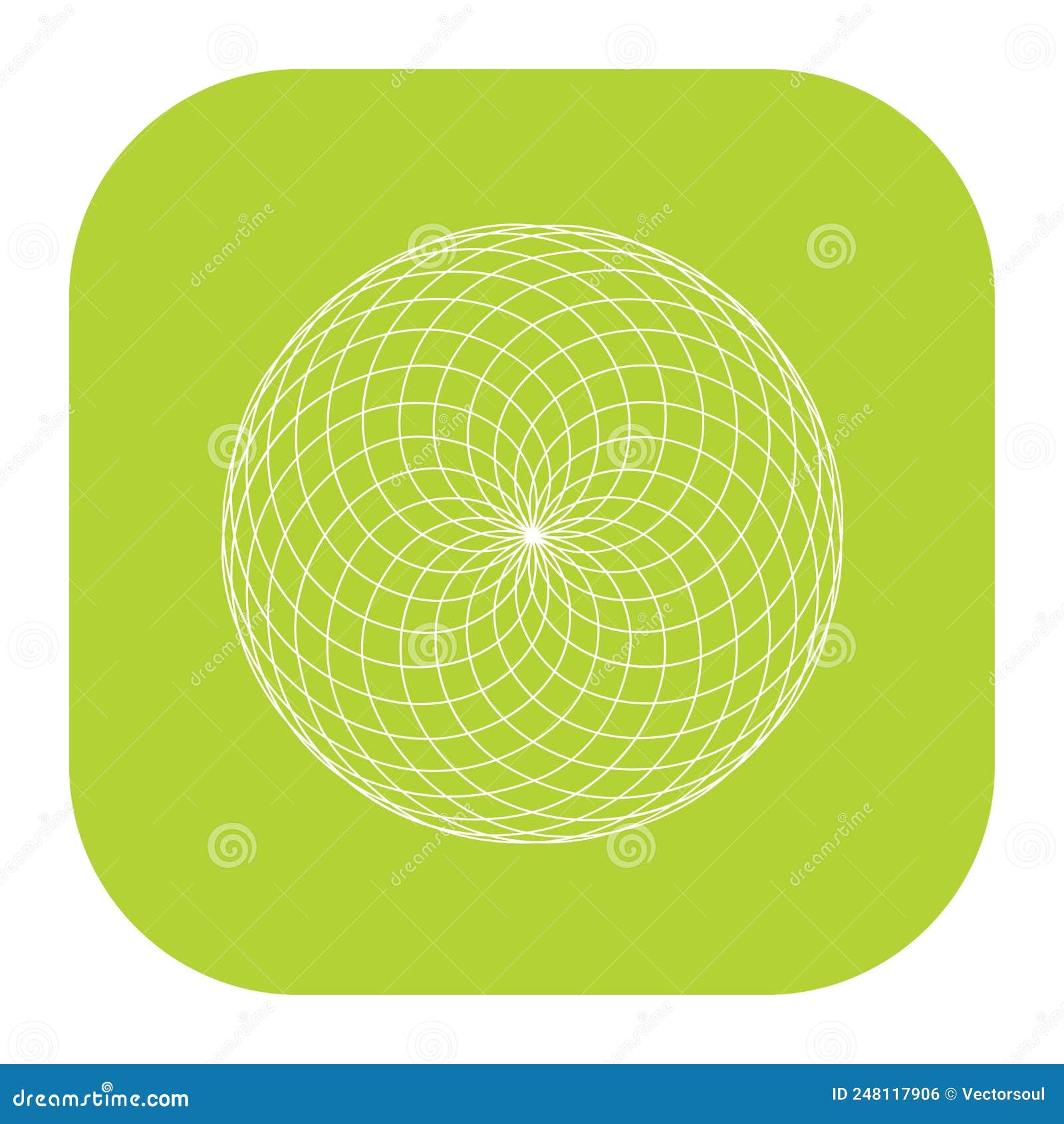 Abstract Line Drawing, Line Art Formation, Structure Stock Illustration ...