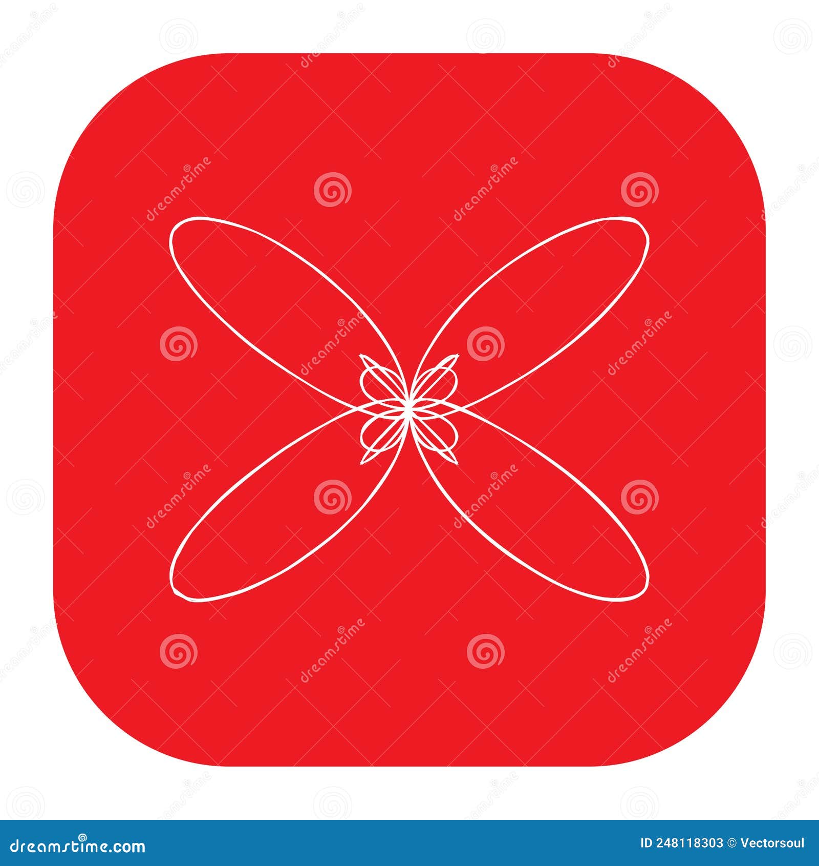 Abstract Line Drawing, Line Art Formation, Structure Stock Illustration ...