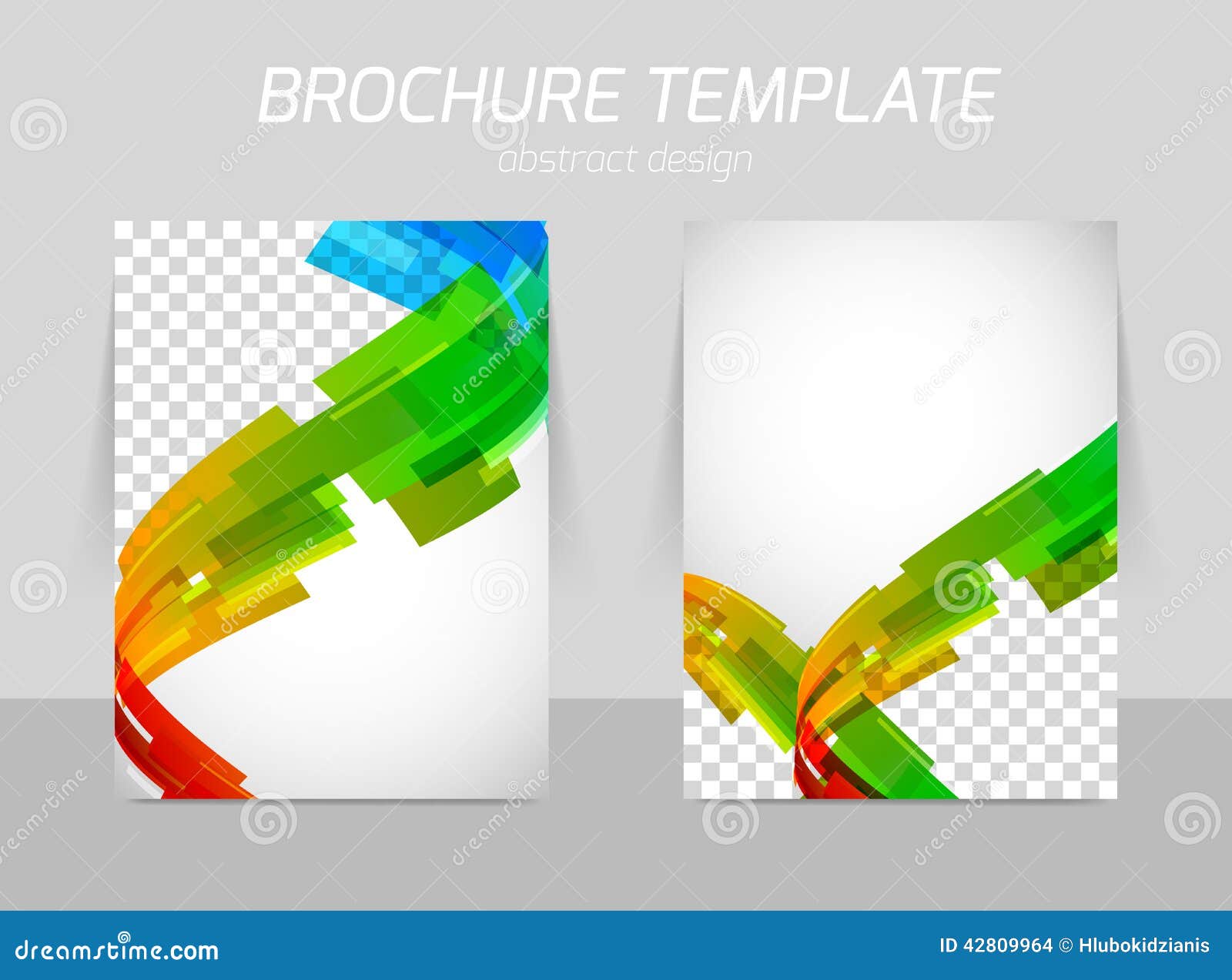 Abstract Line Motion Brochure Stock Vector - Illustration of ...