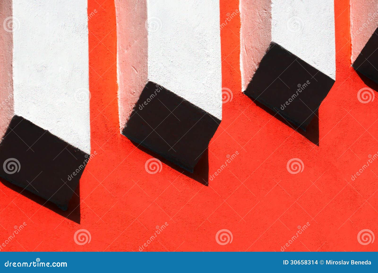 Abstract Line Relief on Wall Stock Photo - Image of architecture ...