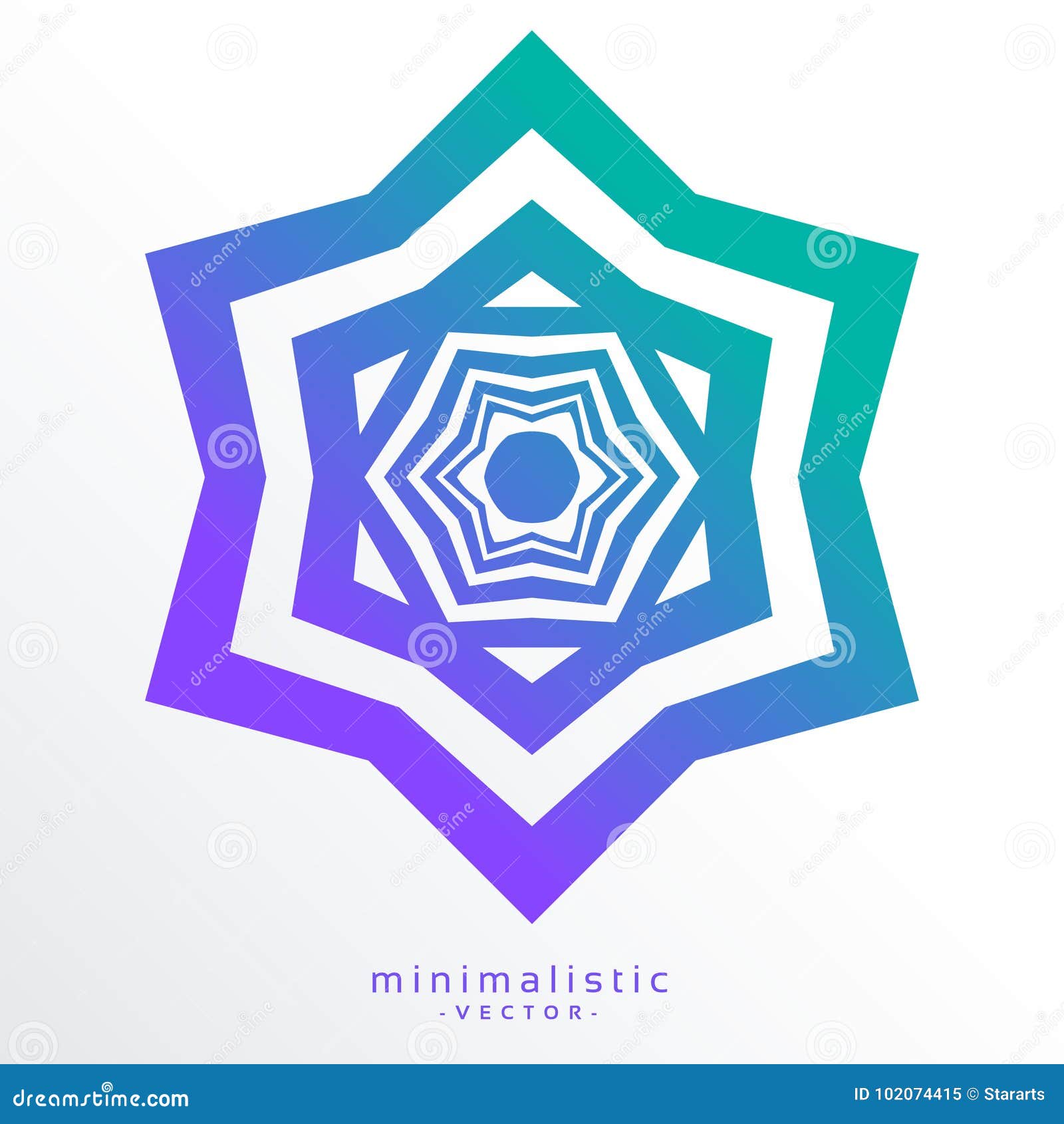 Abstract Line Star Vector Background Stock Vector - Illustration of ...