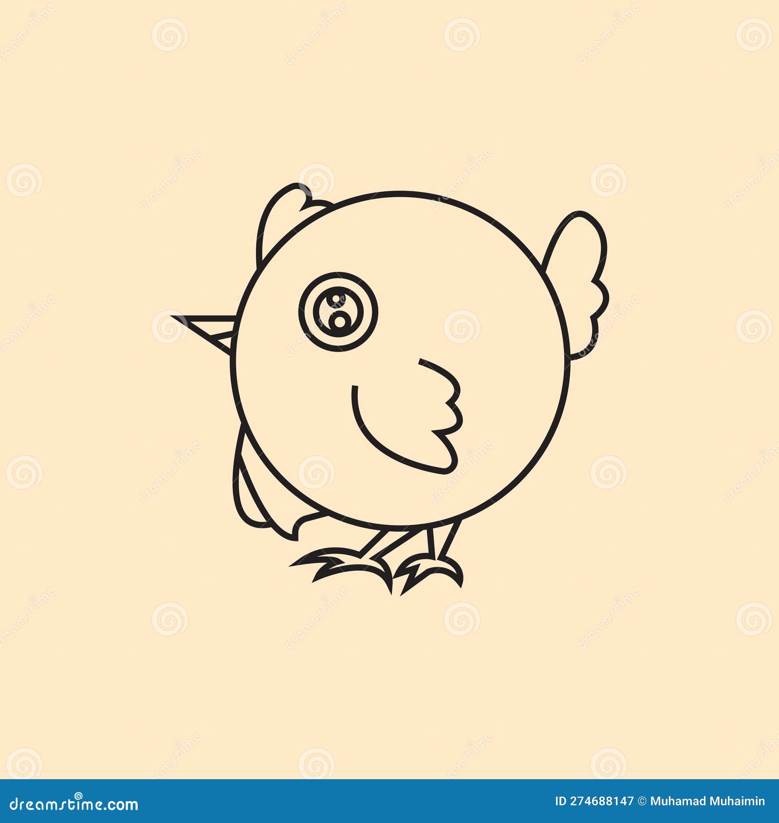 Abstract Line Vector Chicken Logo Icon Stock Vector - Illustration of ...