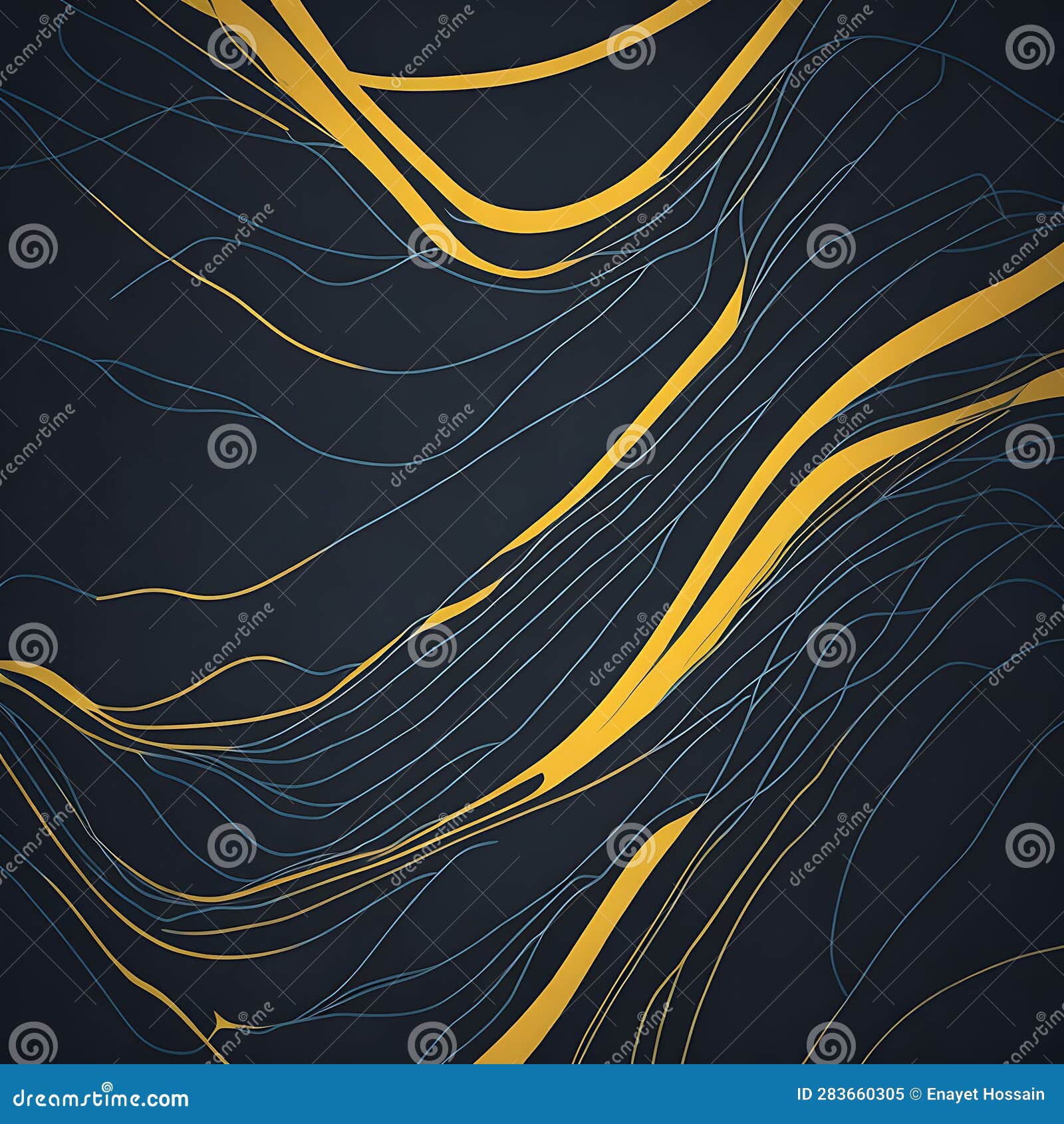 Abstract Line Waves Modern Background Graphic Stock Illustration ...