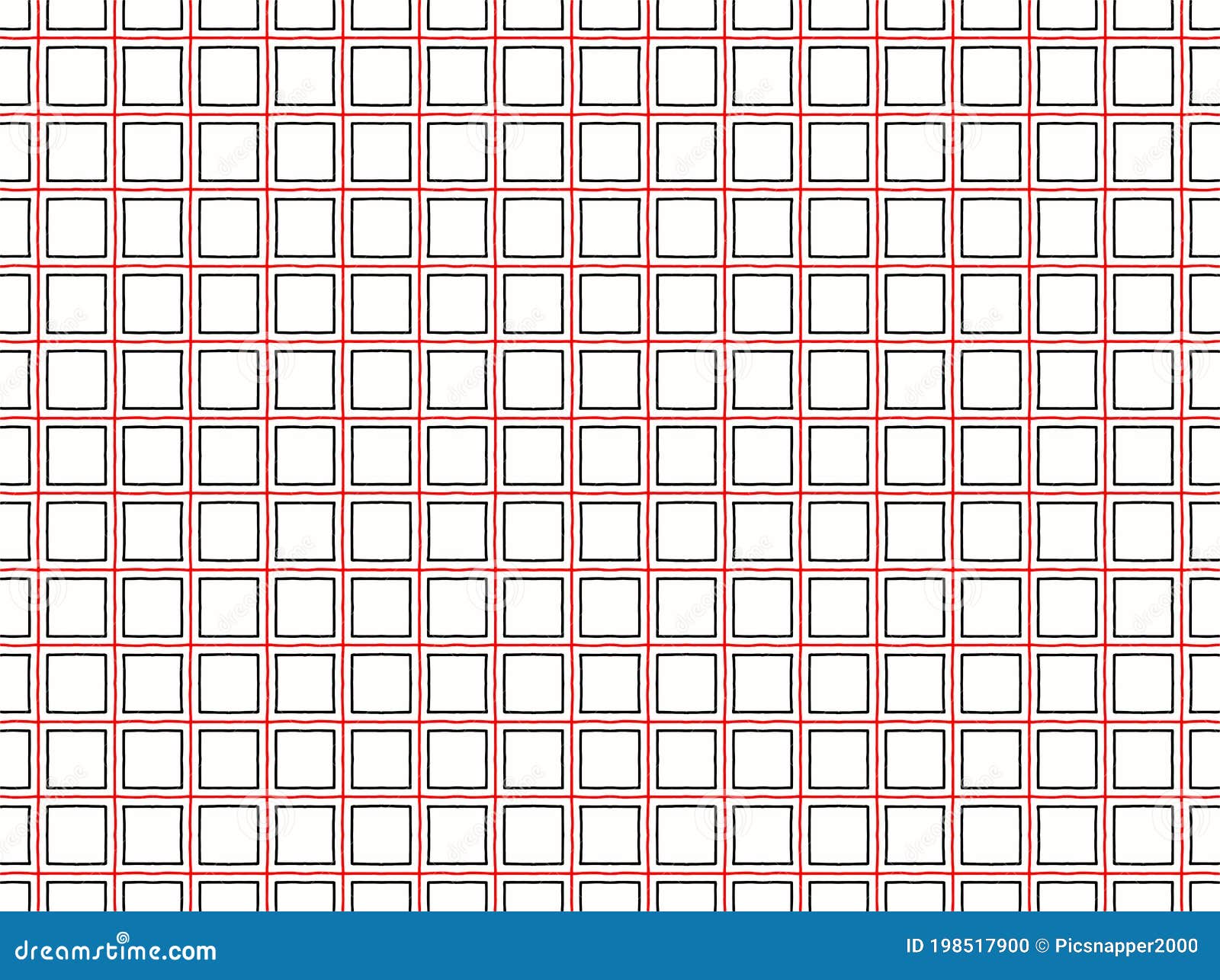 Abstract Line Work Pattern Hand Drawn Crisscross Lines Black and Red ...