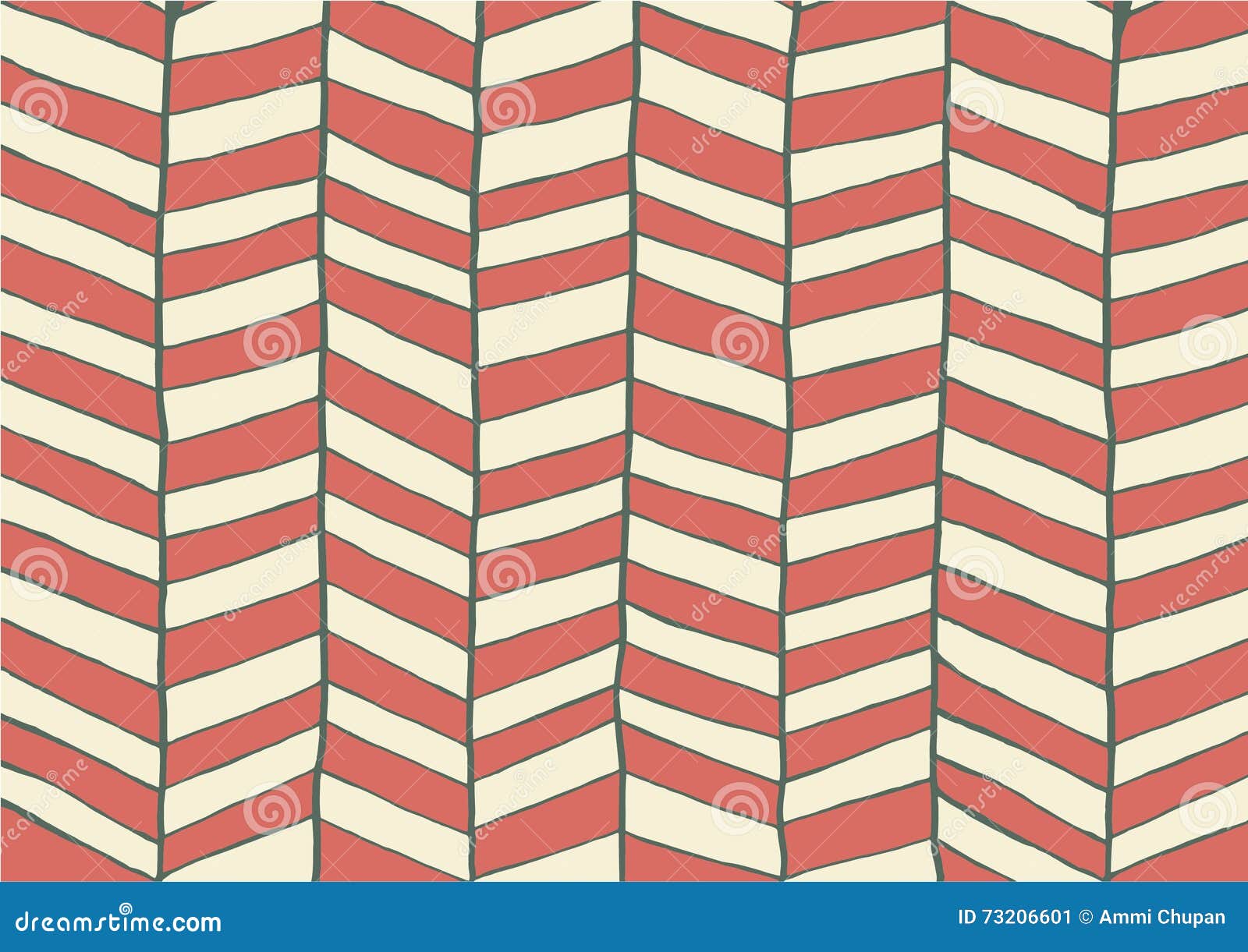 Abstract Line Zigzag Patterns Background. Red and White Design Stock ...