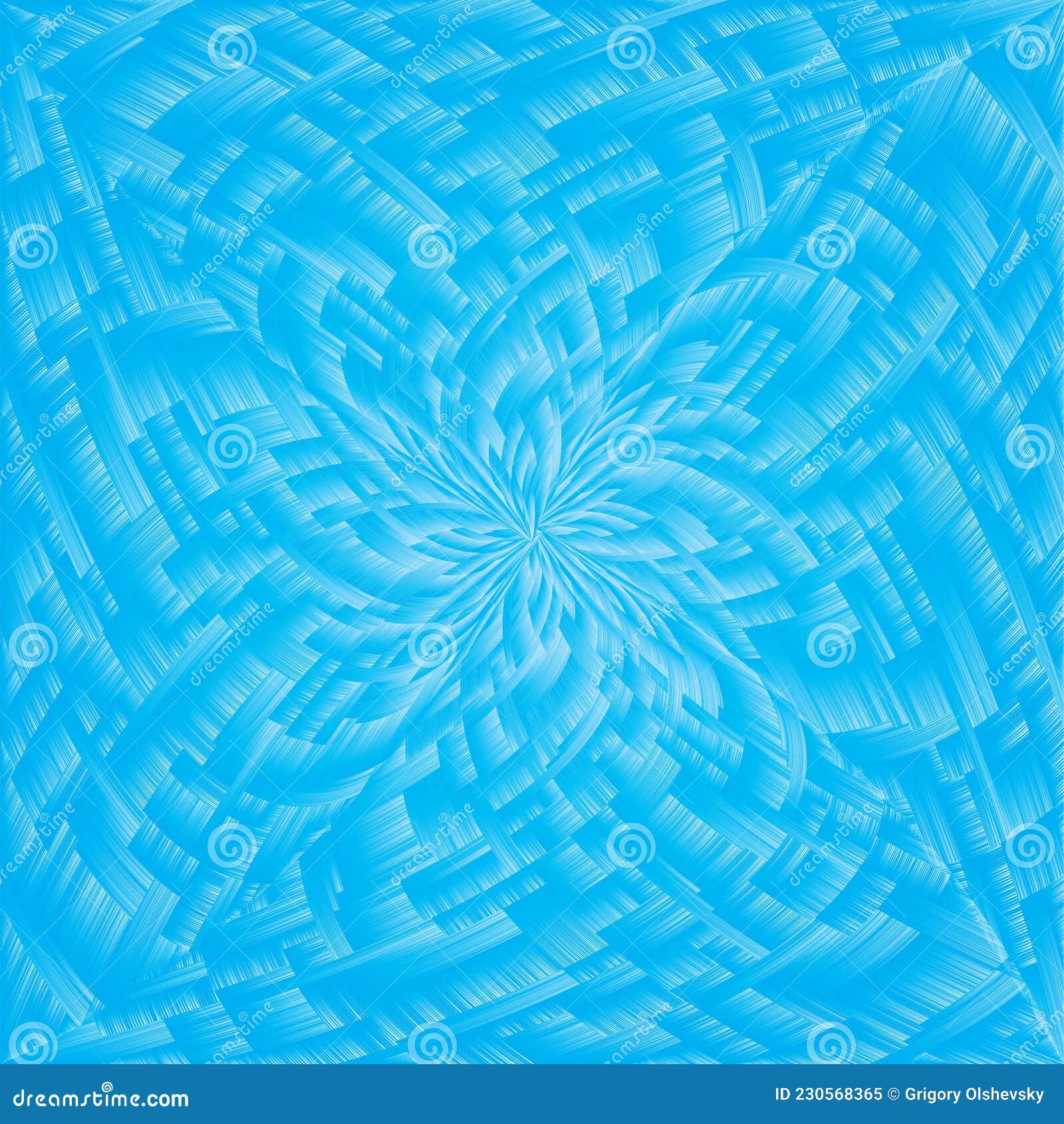 Abstract Linear Blue Background. High Saturated Stock Vector ...