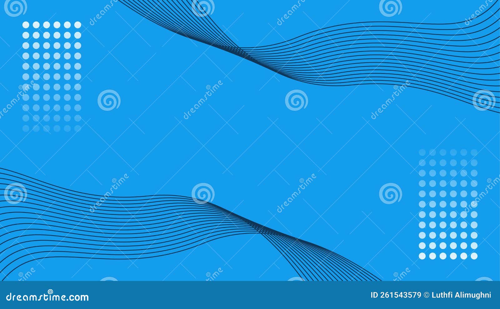 Abstract Linear Blue Background Stock Vector Stock Vector ...
