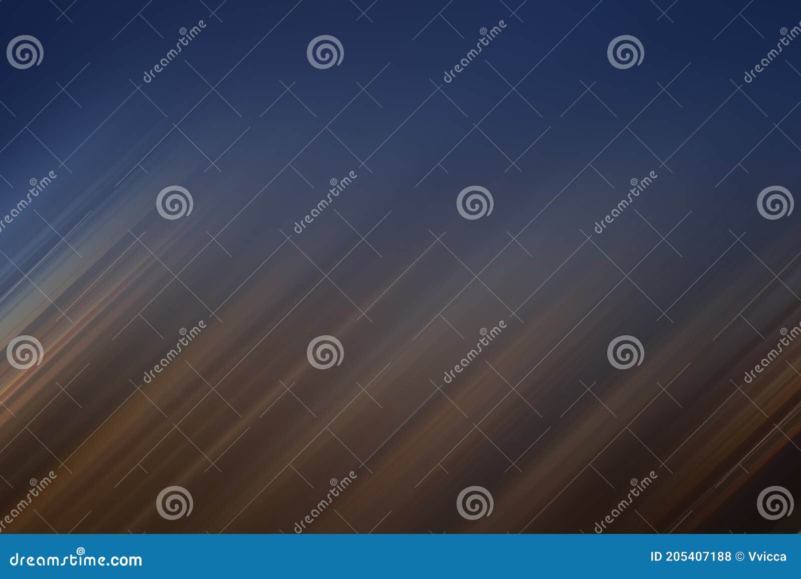 Abstract Linear Blurred Brown-blue Background Stock Illustration ...