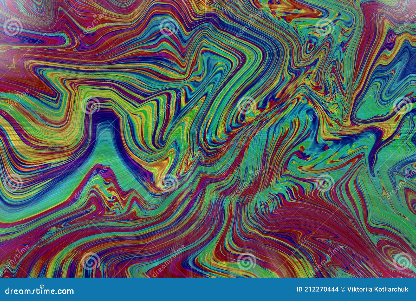 Abstract Linear Colorful Background Design Stock Illustration ...