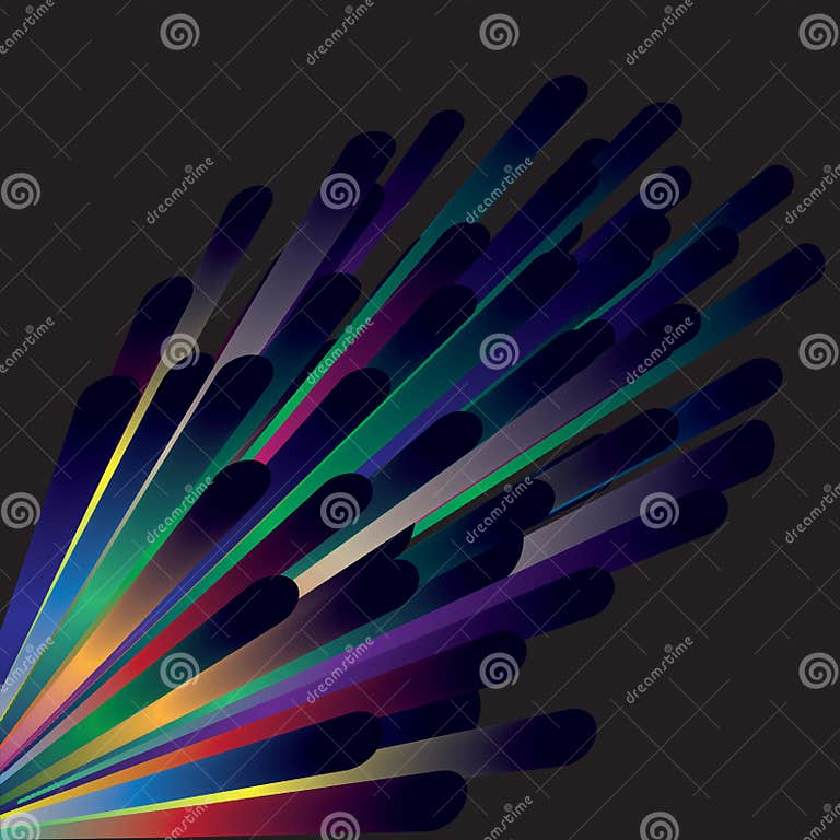 Abstract Linear Colorful Background Stock Vector - Illustration of ...