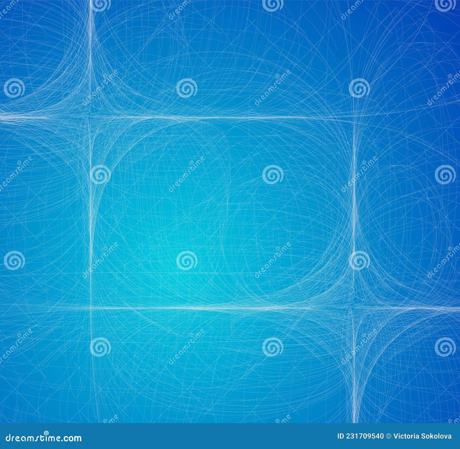 An Abstract, Linear Element in the Form of Frame Stock Vector ...