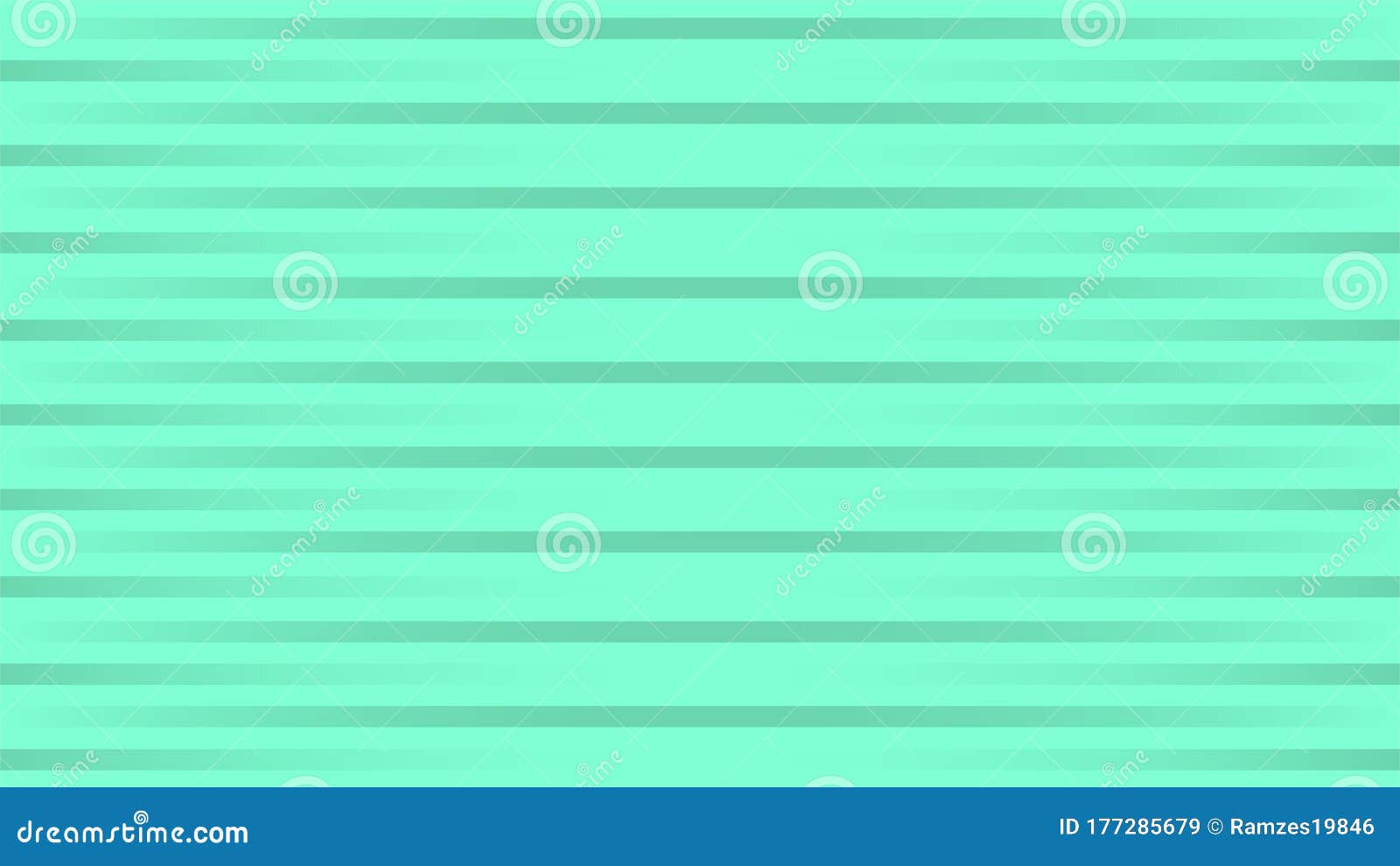 Abstract Linear Geometric Background in Trendy Mint Color. Horizontal ...