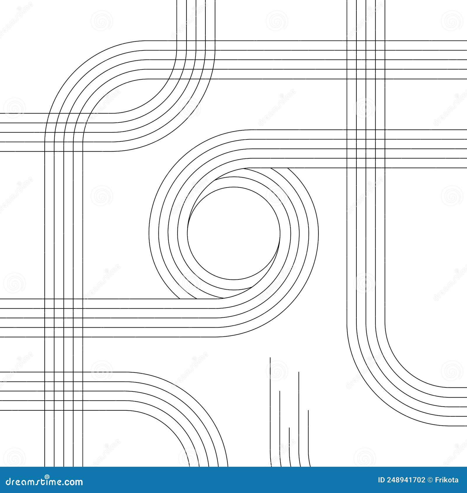 Linear Maze Game Icon From Business Outline Collection. Thin Line Maze ...