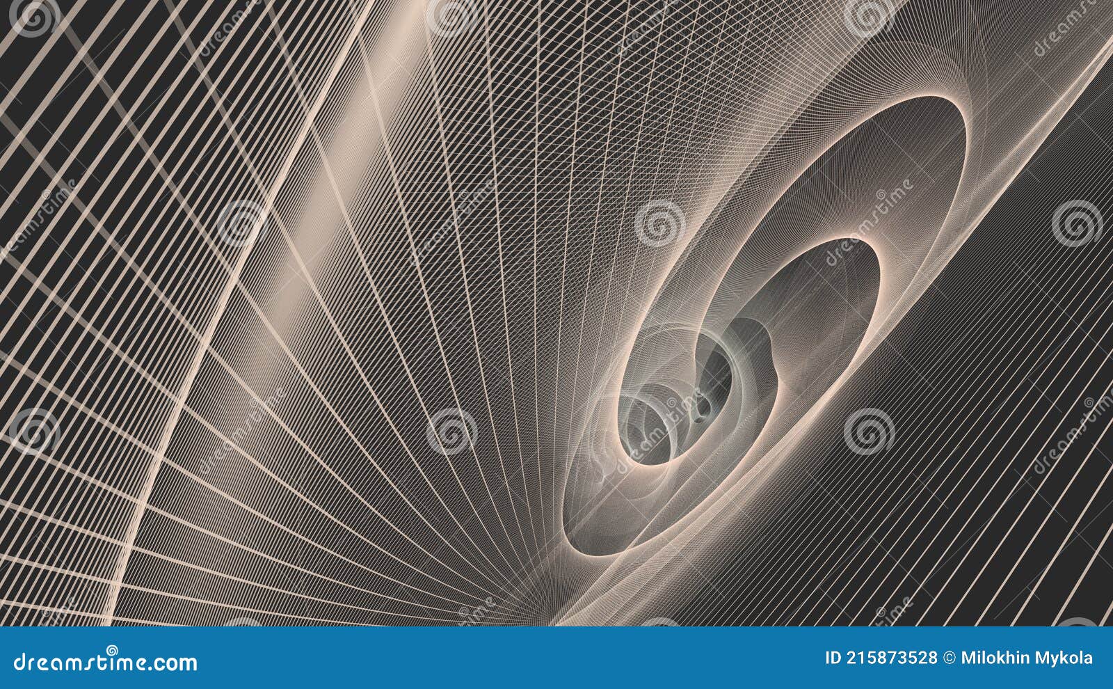 Abstract Linear Network Waves Backgrounds Stock Illustration ...